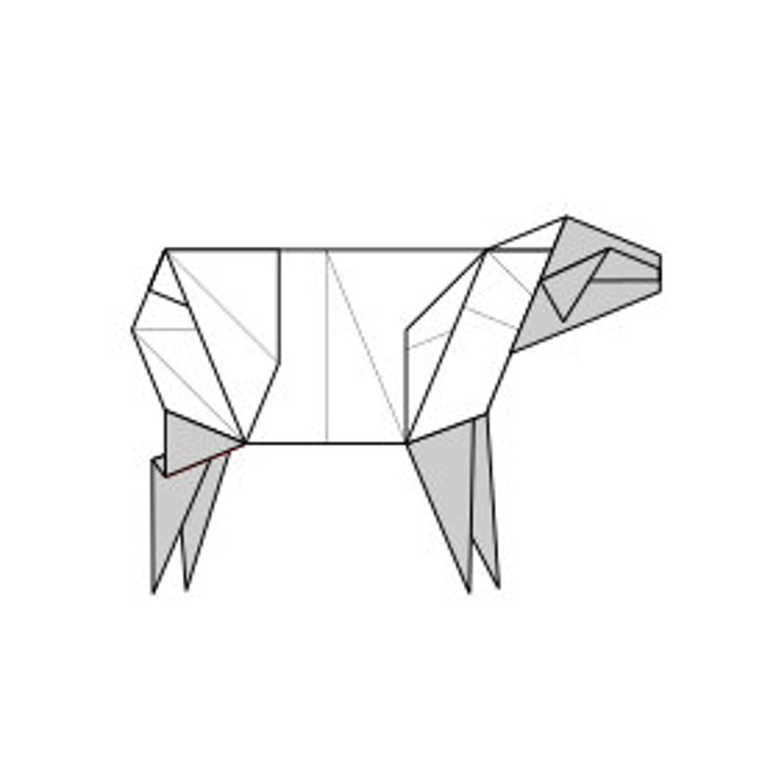 Origami Sheep - Condensed Diagrams | PDF Download - Etsy