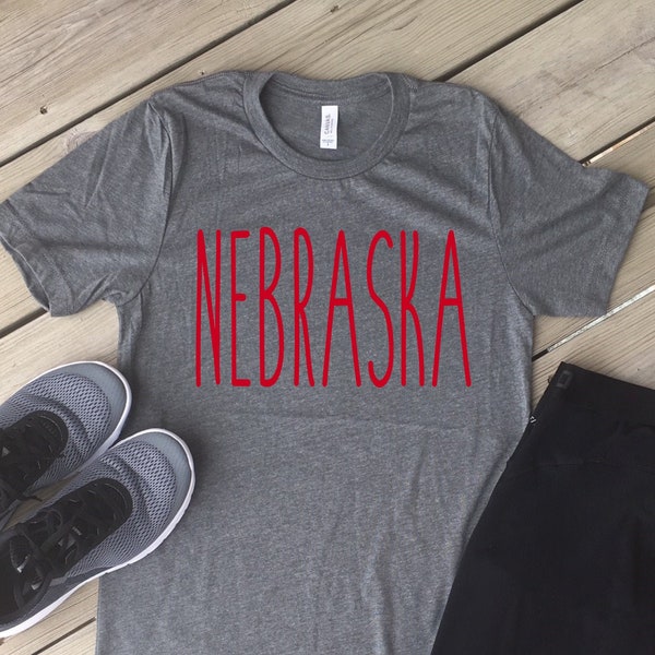 Nebraska Shirt - Etsy