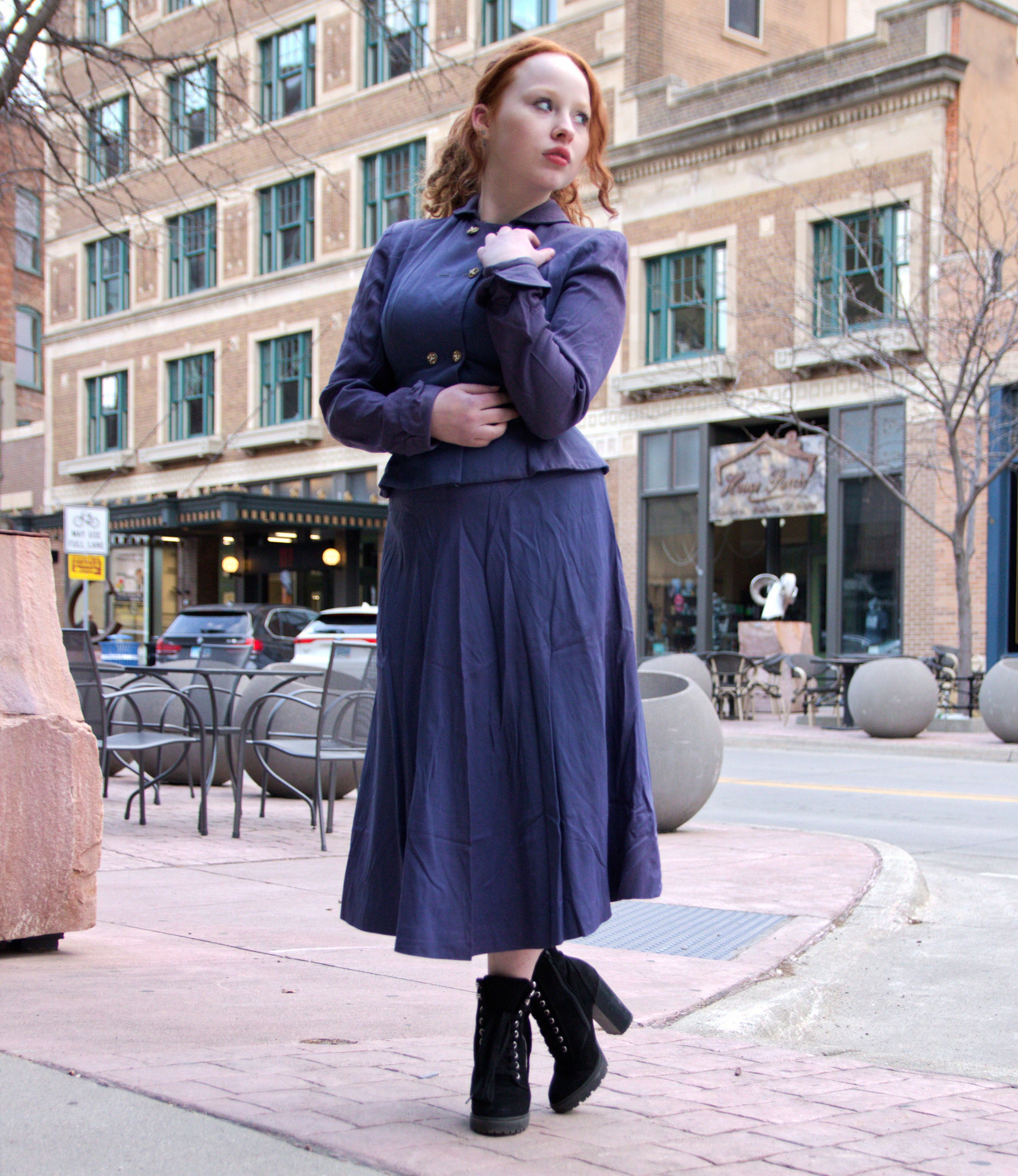 1940s Cartwright Original Jacket and Skirt - Midcentury Indigo Travel ...