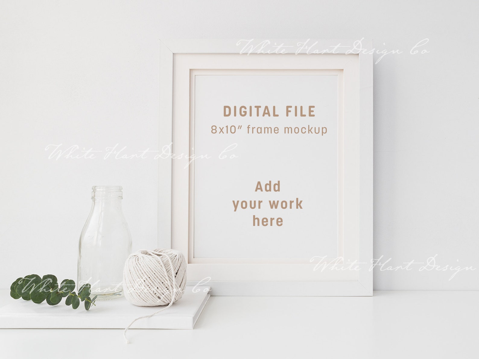 8x10" Frame Mockup - Psd Smart Object + Png + Jpeg - Promote Your ...