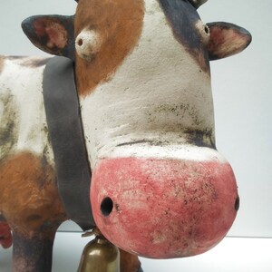 Ceramic Cow - Etsy