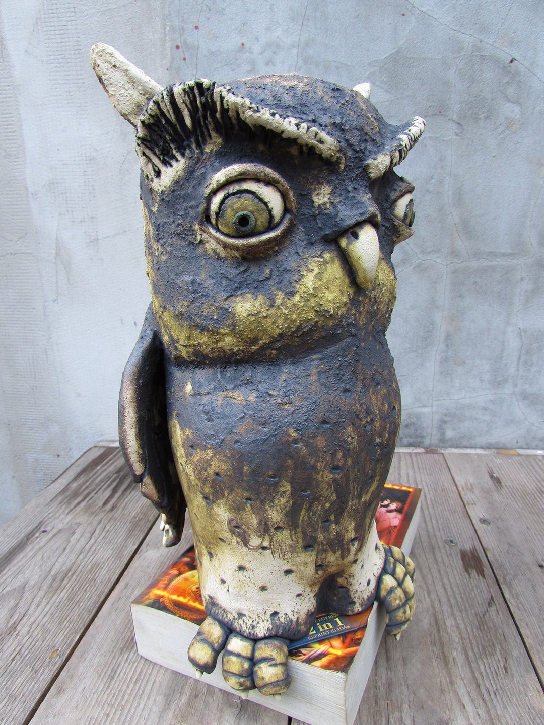Ceramic Owl - Etsy