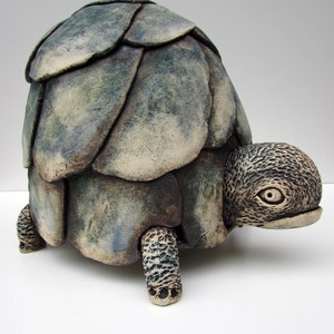 Ceramic Tortoise - Etsy