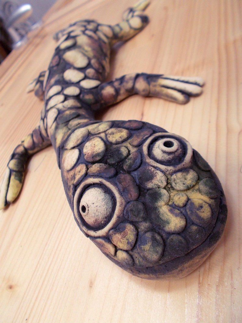 Ceramic Gecko | Etsy