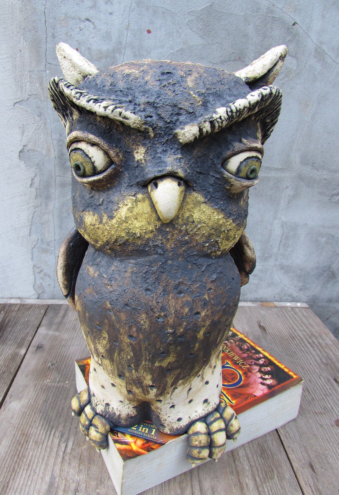 Ceramic Owl - Etsy Israel