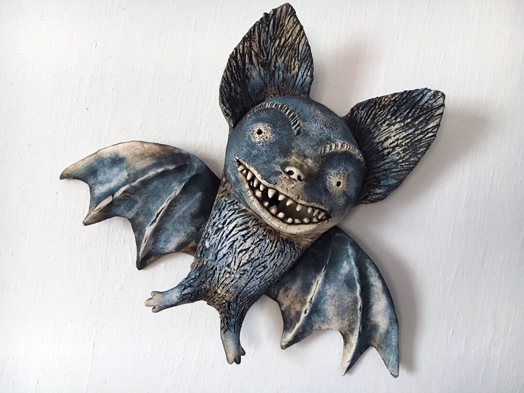 Ceramic Bat - Etsy