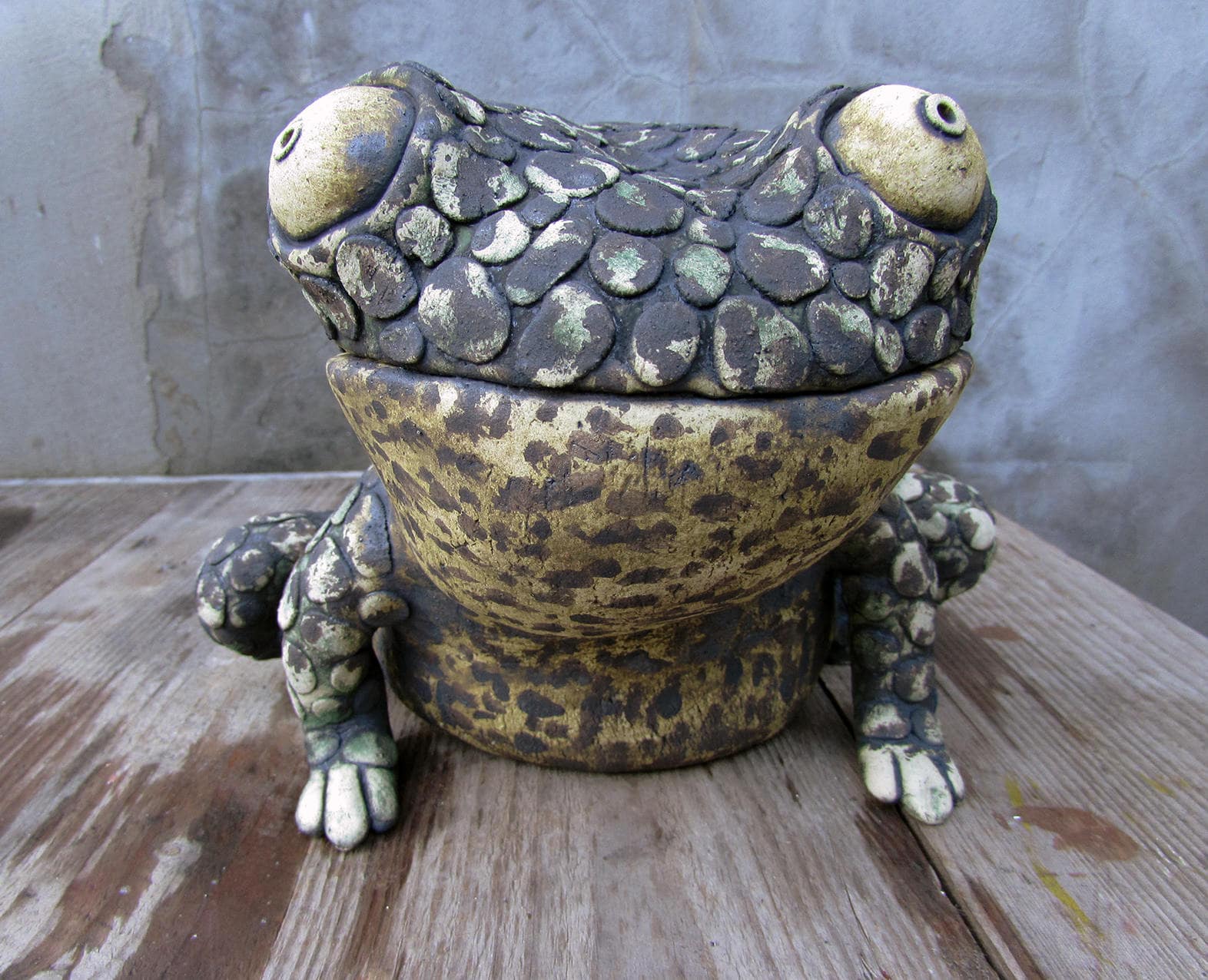 Ceramic Frog | Etsy