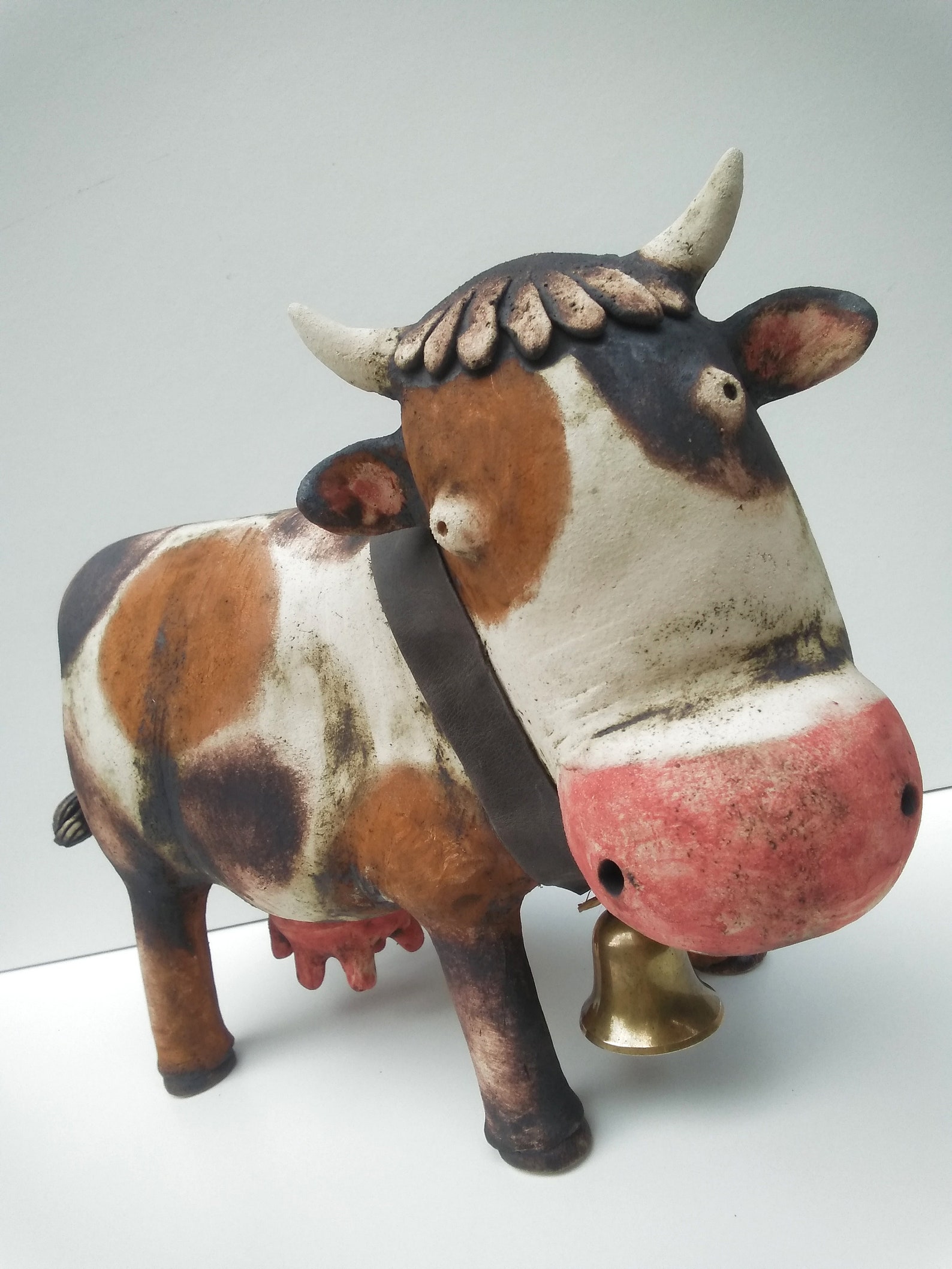Ceramic Cow - Etsy