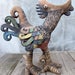 Fire Spitting Ceramic Rooster Oil Lamp - Etsy