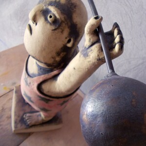 Ceramic Weightlifter - Etsy