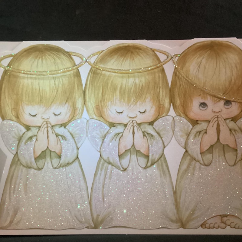Vintage Hallmark Angel - Etsy