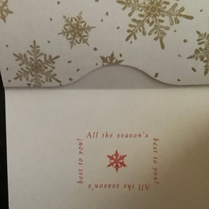 Vintage Hallmark Photo Insert Christmas Card Unused+env - Etsy