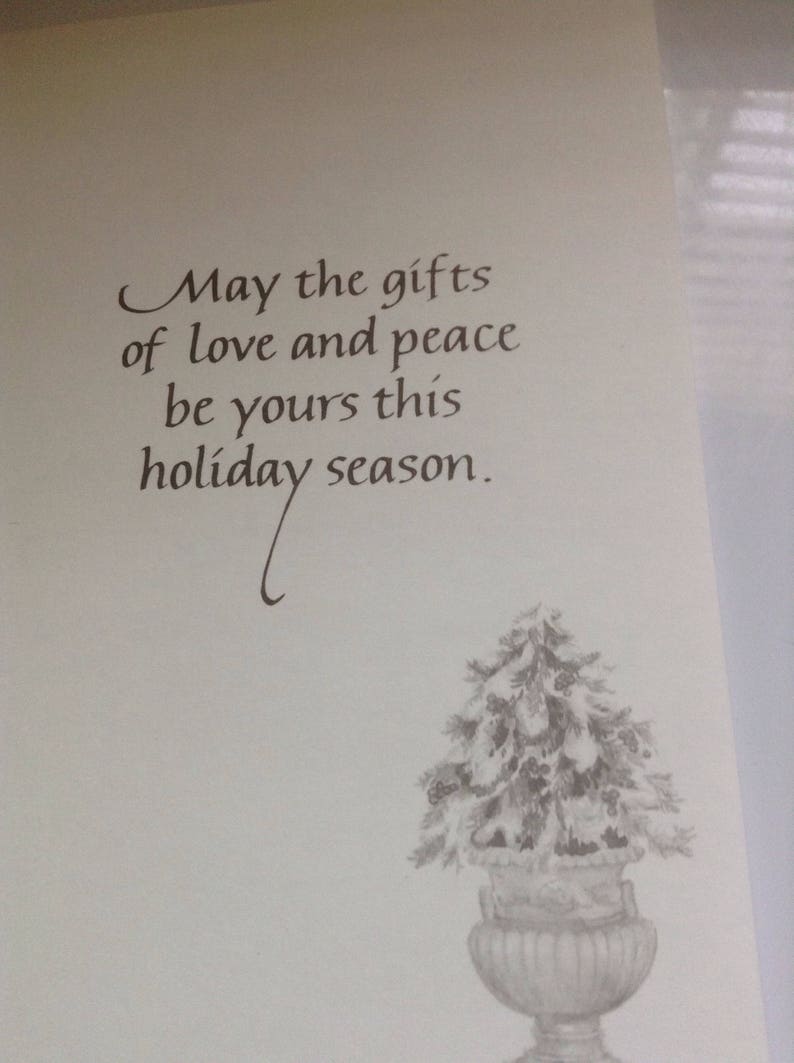 Vintage Gordon Fraser Christmas Card Unusedenv - Etsy