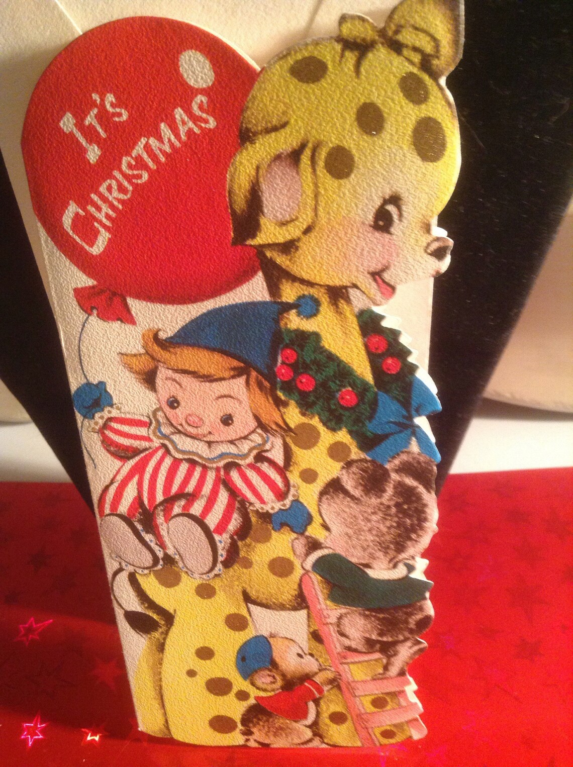 Vintage Christmas Card Toys by Volland Unused+env - Etsy