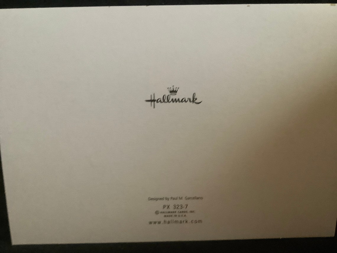 Vintage Hallmark Photo Insert Christmas Card Unused+env - Etsy