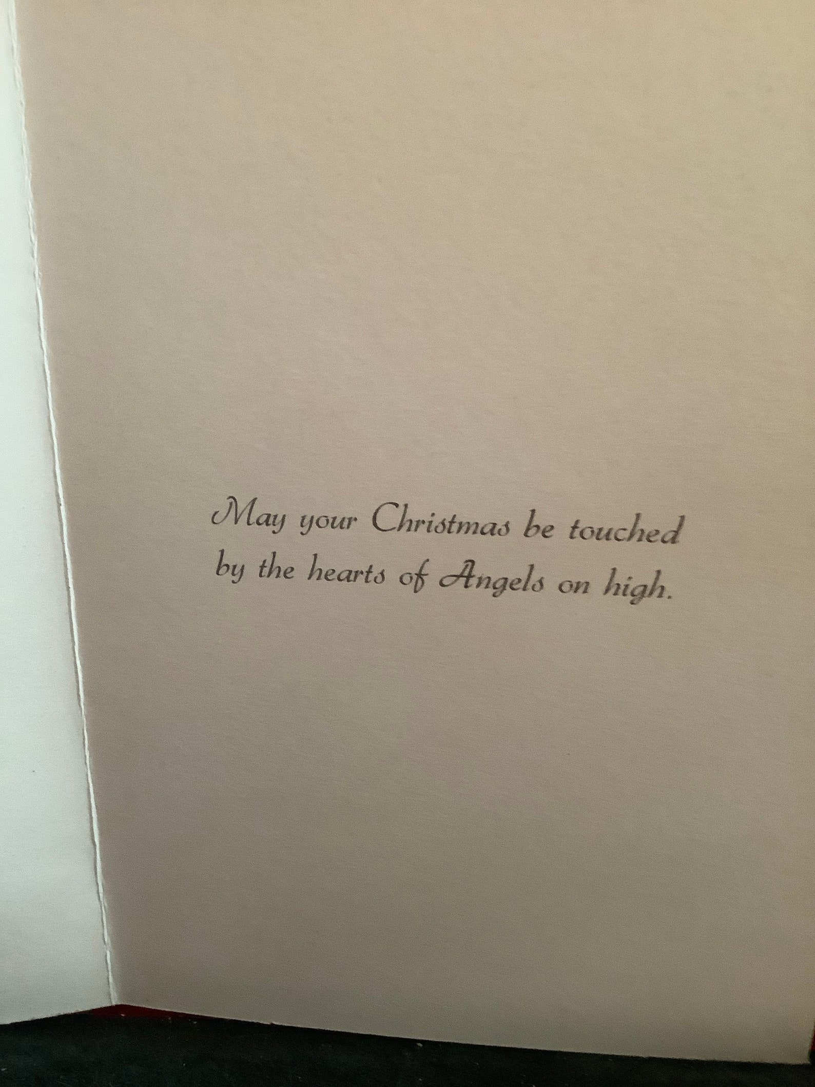 Vintage Christmas Glittered Card Three Angels Unused+env - Etsy