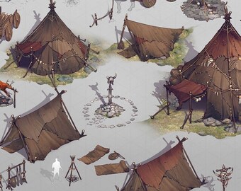 Dnd Camp Miniatures - Etsy