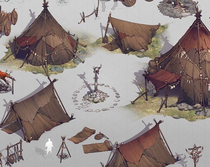 Complete Dnd Camp 50 Premium Miniatures Dungeons and Dragons Made to ...