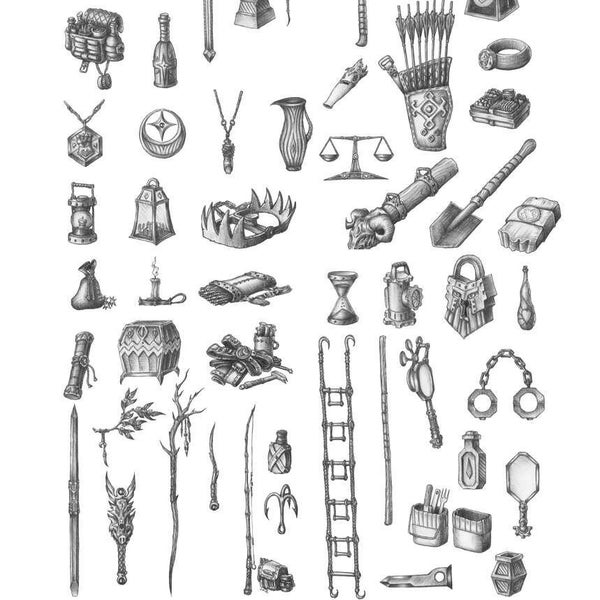 Dungeon Equipment - Etsy