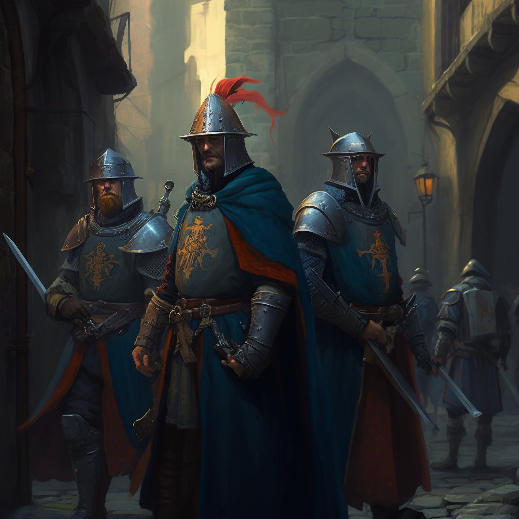 Town Guard for 28mm Dungeons and Dragons Full Garrison - Etsy