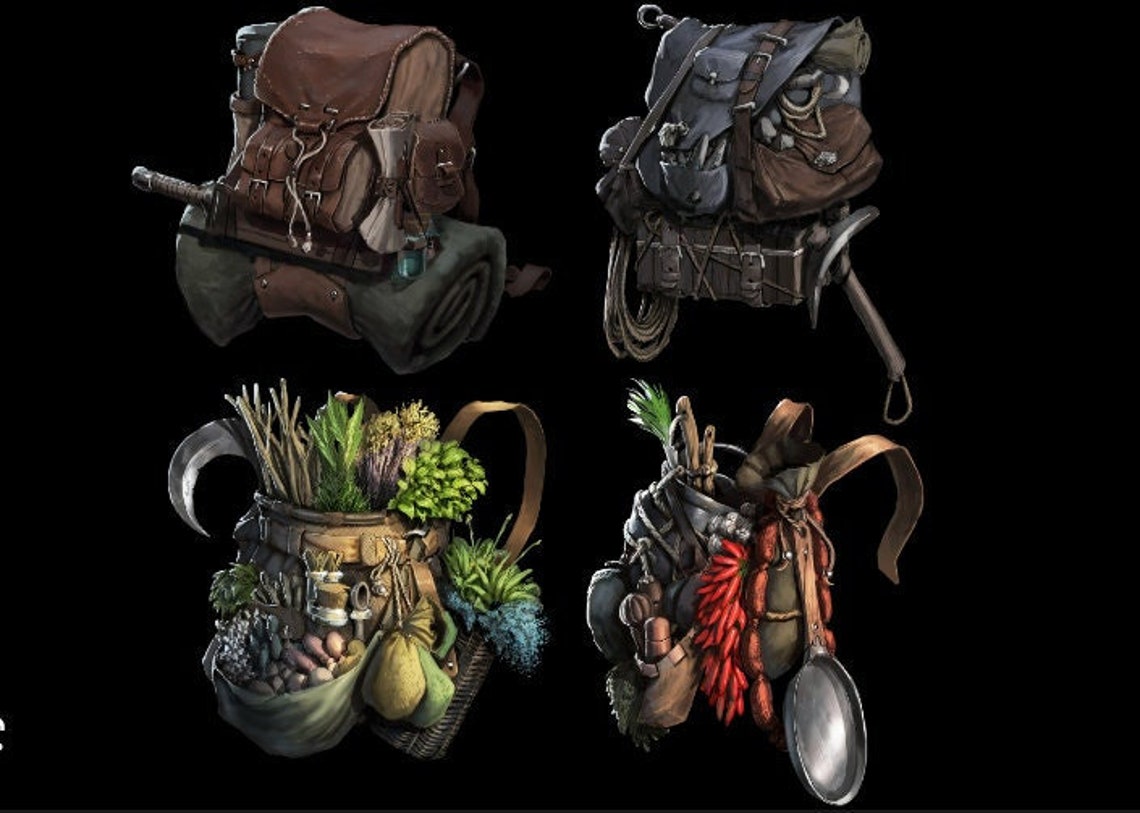 50 Adventuring Backpacks for 28mm Dungeons and Dragons - Etsy