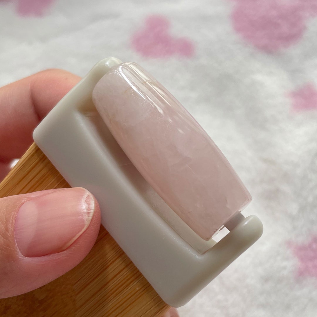 Rose Quartz Crystal Massage Wands Women Facial Massage Reiki Massage ...