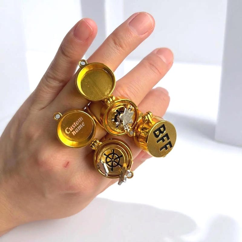 Engraved Bff Jewelry - Etsy