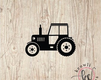 Vinyl Tractor Decal | Etsy