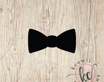 Bow Vinyl Decal - Etsy