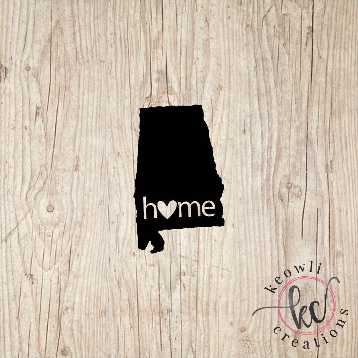 Alabama Vinyl Decal Alabama Wall Art Wall Decor Laptop - Etsy