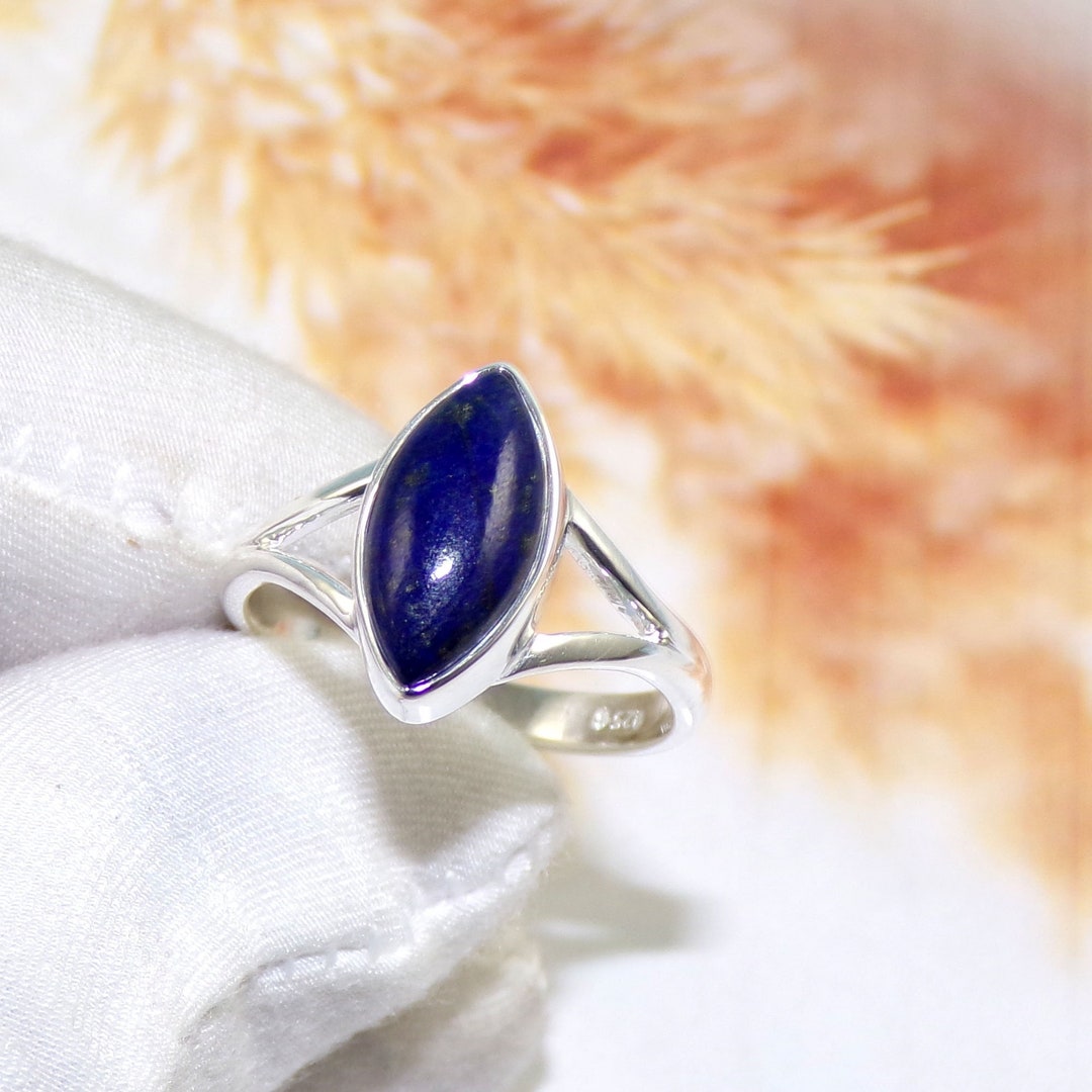 AAA Lapis Lazuli Ring, Lapis Ring, Lapis Lazuli Jewelry, Tiny Rings ...
