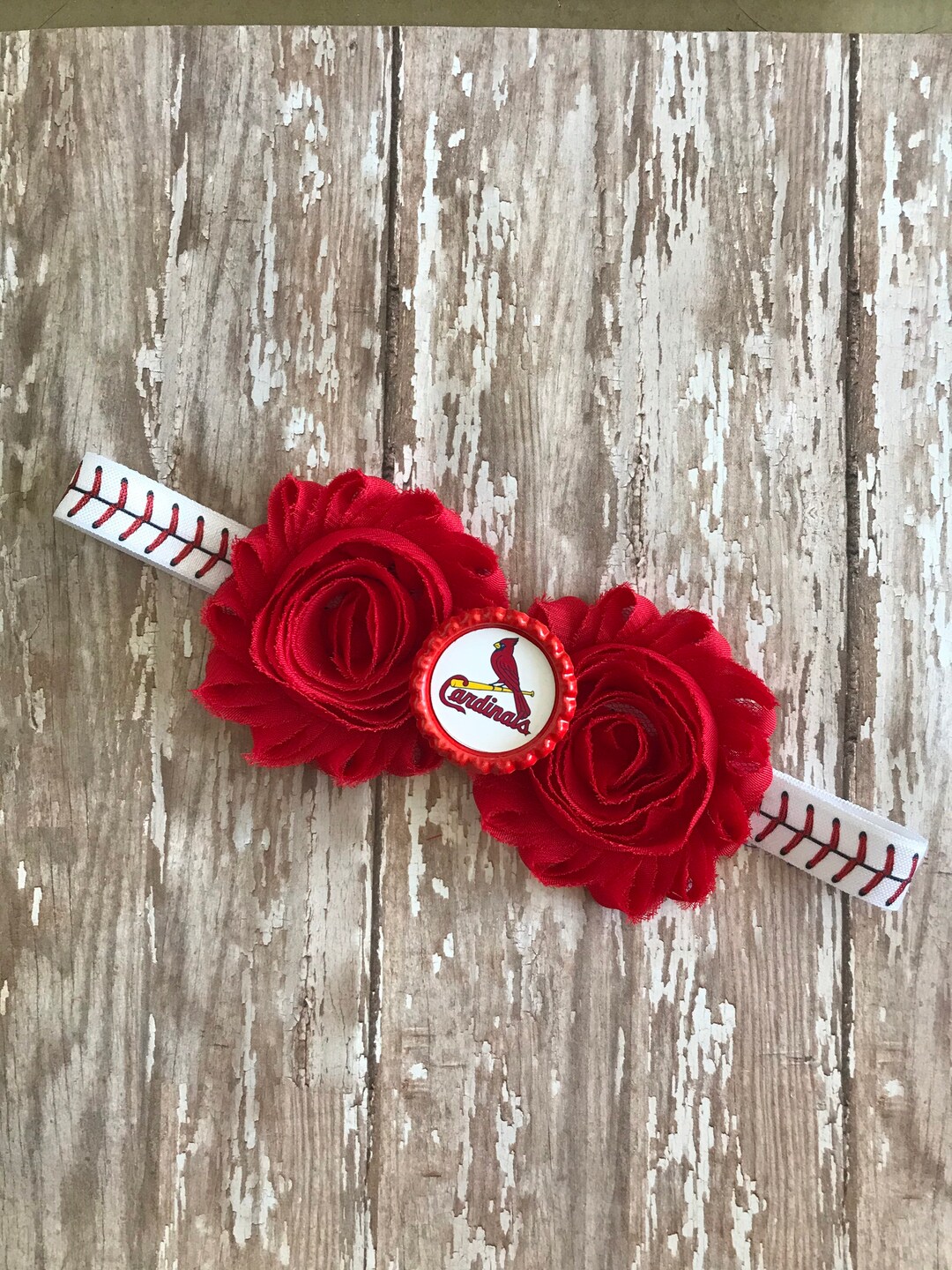 St. Louis Cardinals Elastic Infant, Toddler, or Adult Headband Hair Bow ...