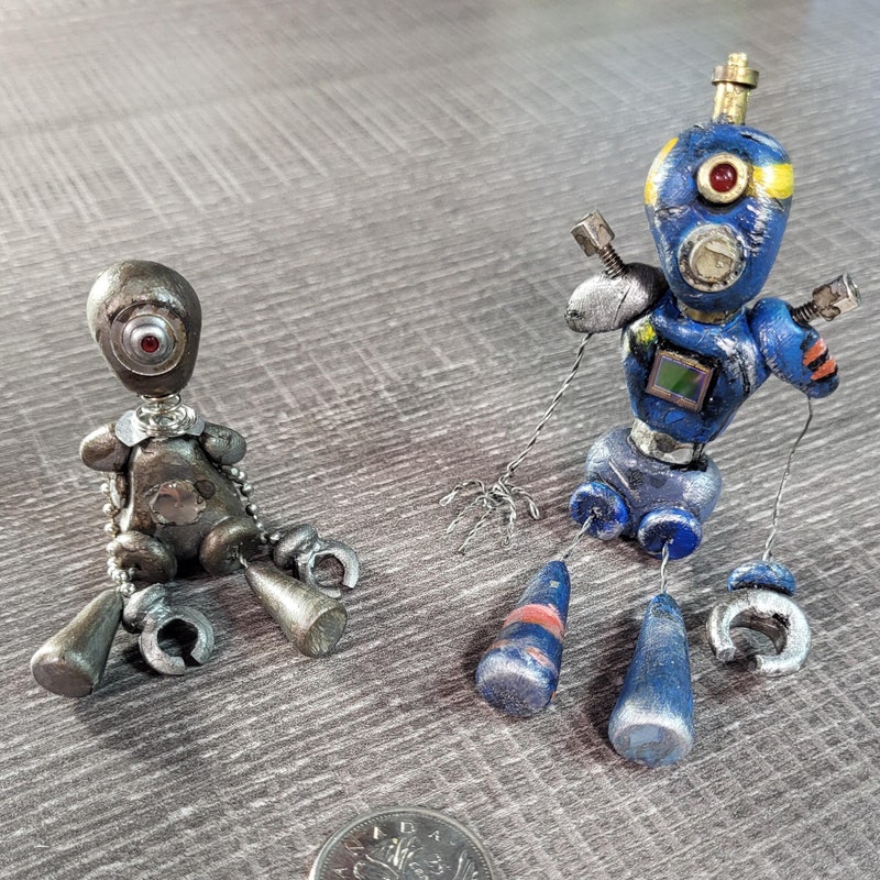 Polymer Clay Robot - Etsy