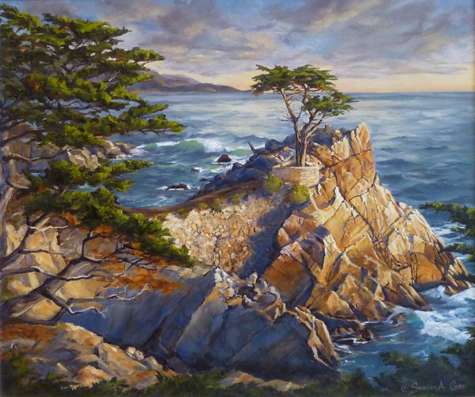 The Lone Cypress, Stone's Edge - Etsy