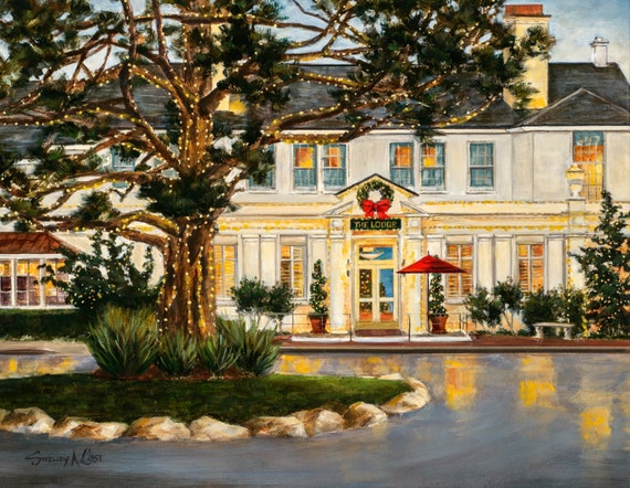 Holiday Light the Lodge at Pebble Beach Christmas at the | Etsy