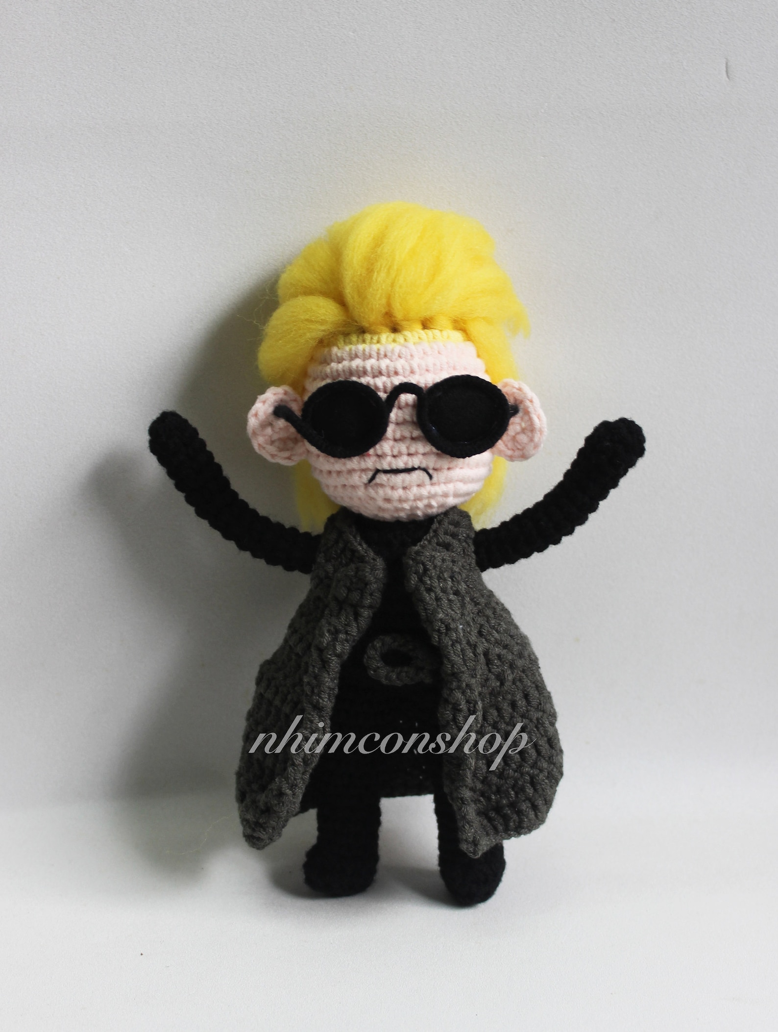 Albert Wesker Chibi Plushie Amigurumi Stuffed Toy Doll - Etsy Australia