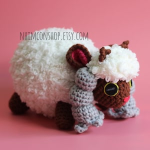 Wooloo Sheep Pokemon Sword Shield Chibi Plushie Amigurumi Stuffed Toy ...