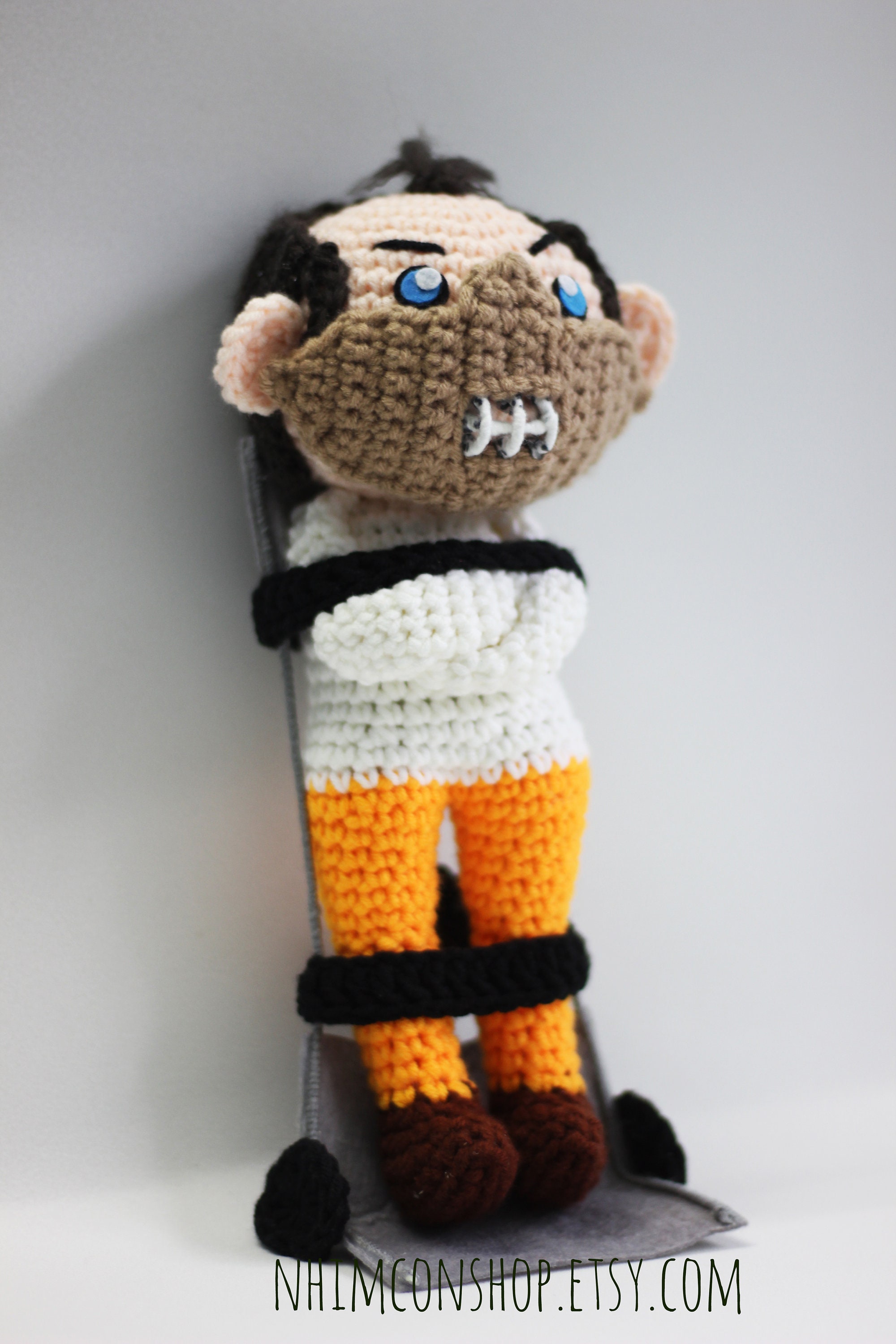 Hannibal Lecter Plush Movie Chibi Plushie Amigurumi Stuffed | Etsy