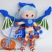 Meru Legend of Dragoon Character With Wings Chibi Plushie Amigurumi ...
