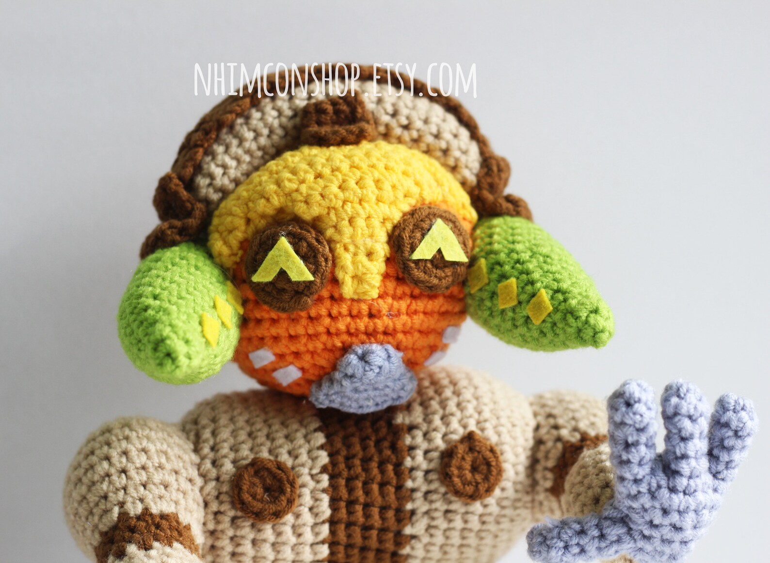 Orisa Robot Chibi Plushie: Handmade Crochet Stuffed Toy - Etsy