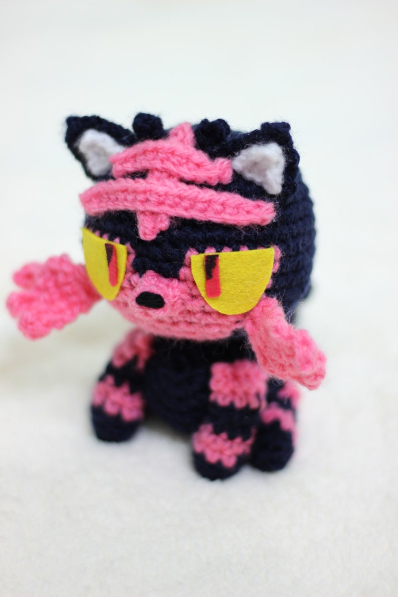 Rowlet Litten Popplio Pokemon Sun Moon Alola Starter Chibi - Etsy