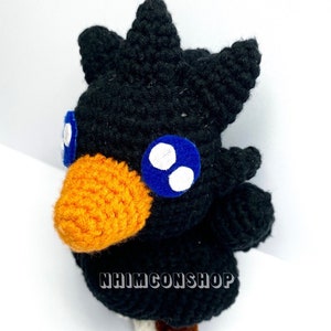 Black Chocobo Kupo Final Fantasy IX FF9 Chibi Plushie Amigurumi Stuffed ...
