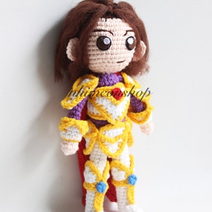 Leif Fire Emblem Heroes Custom Character Order Chibi Plushie Amigurumi ...