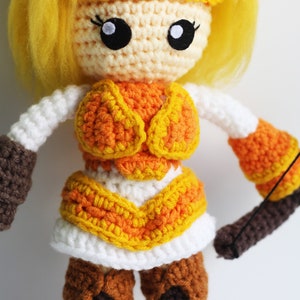 Miranda Legend of Dragoon Character With Wings Chibi Plushie Amigurumi ...