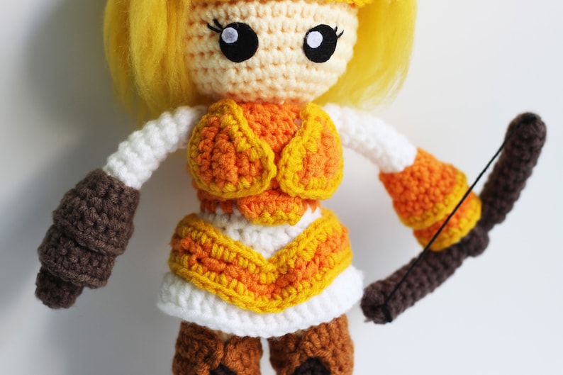 Miranda Legend of Dragoon character with wings Chibi Plushie | Etsy