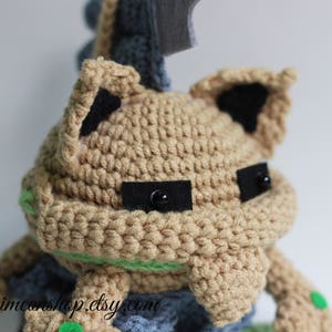 Silvally Null Type Pokemon Sun and Moon Alola Chibi Plushie Amigurumi ...