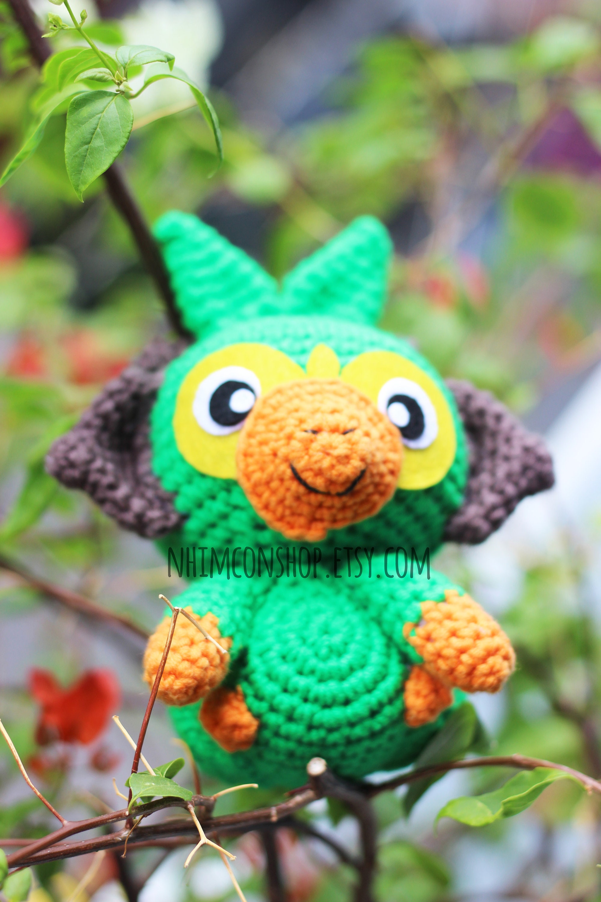 Grookey Pokemon Sword Shield Chibi Plushie Amigurumi Stuffed | Etsy