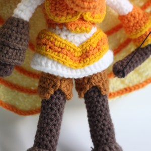 Miranda Legend of Dragoon Character With Wings Chibi Plushie Amigurumi ...