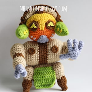Orisa Robot Chibi Plushie Amigurumi Stuffed Toy Doll Handmade Softies ...