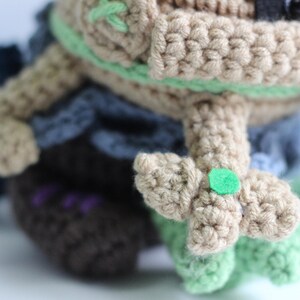 Silvally Null Type Pokemon Sun and Moon Alola Chibi Plushie Amigurumi ...